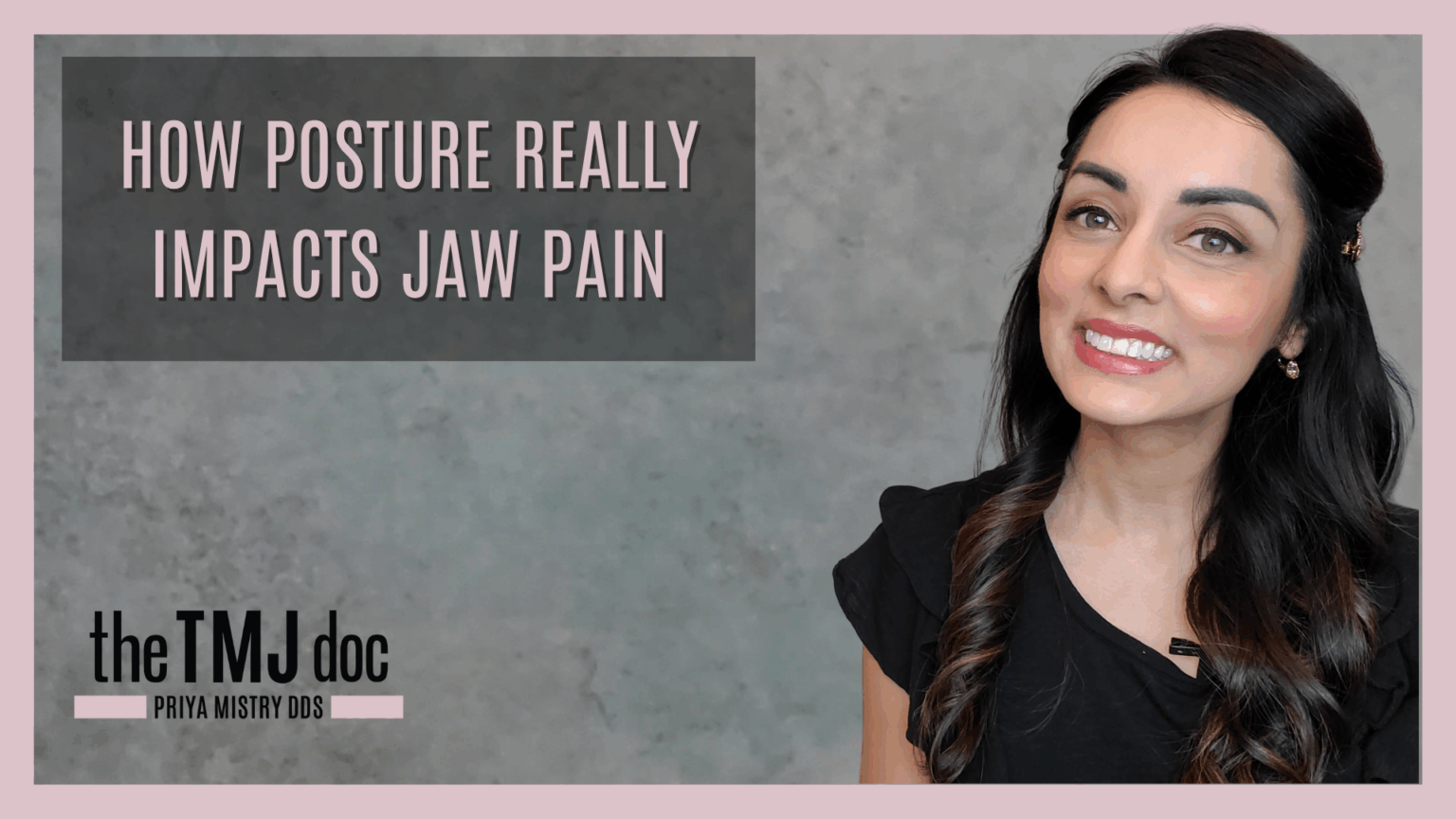 How Posture Really Impacts Jaw Pain